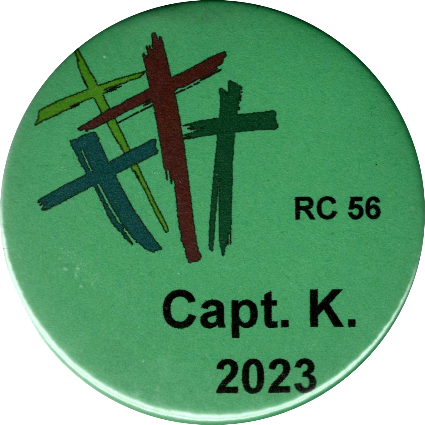 Kirk's camp buttons